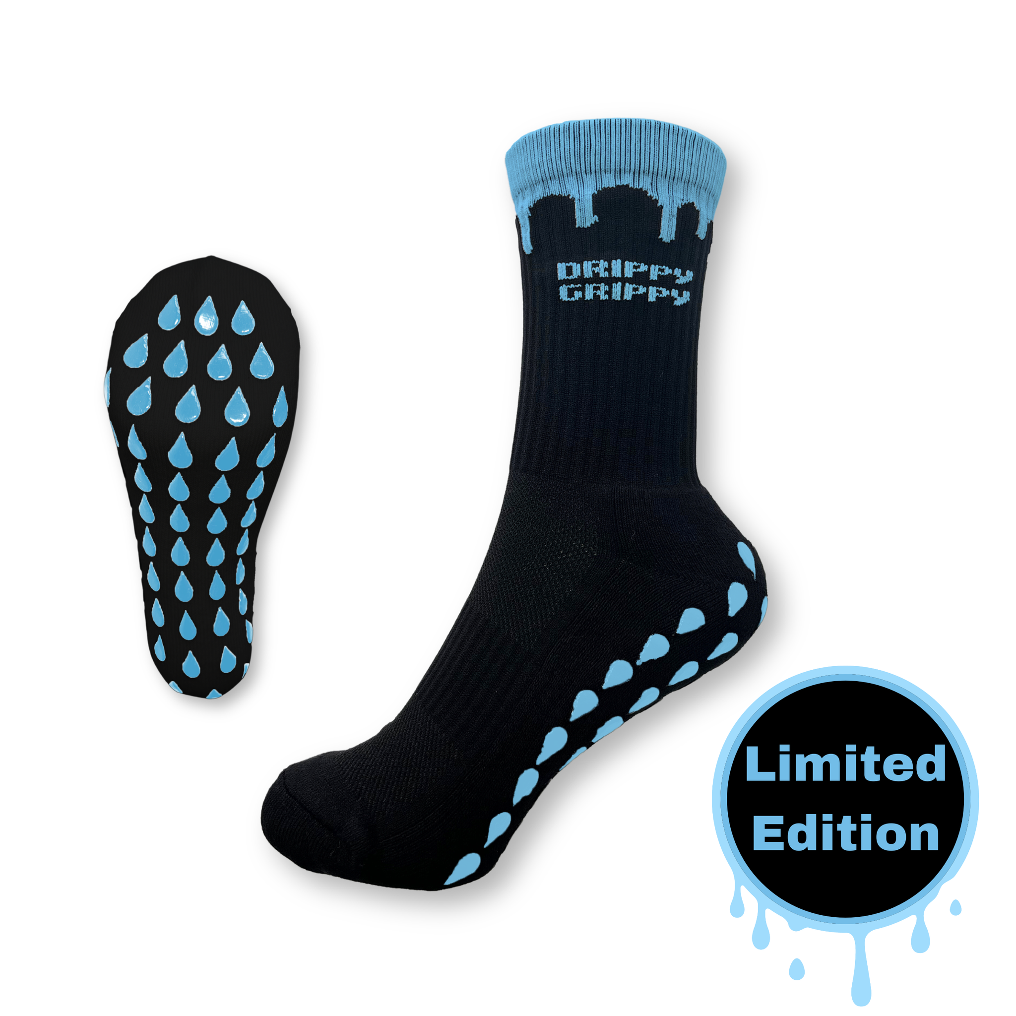 Drippy Grippy® | Performance Grip Socks Made to Be Seen – Drippy Grippy Ltd